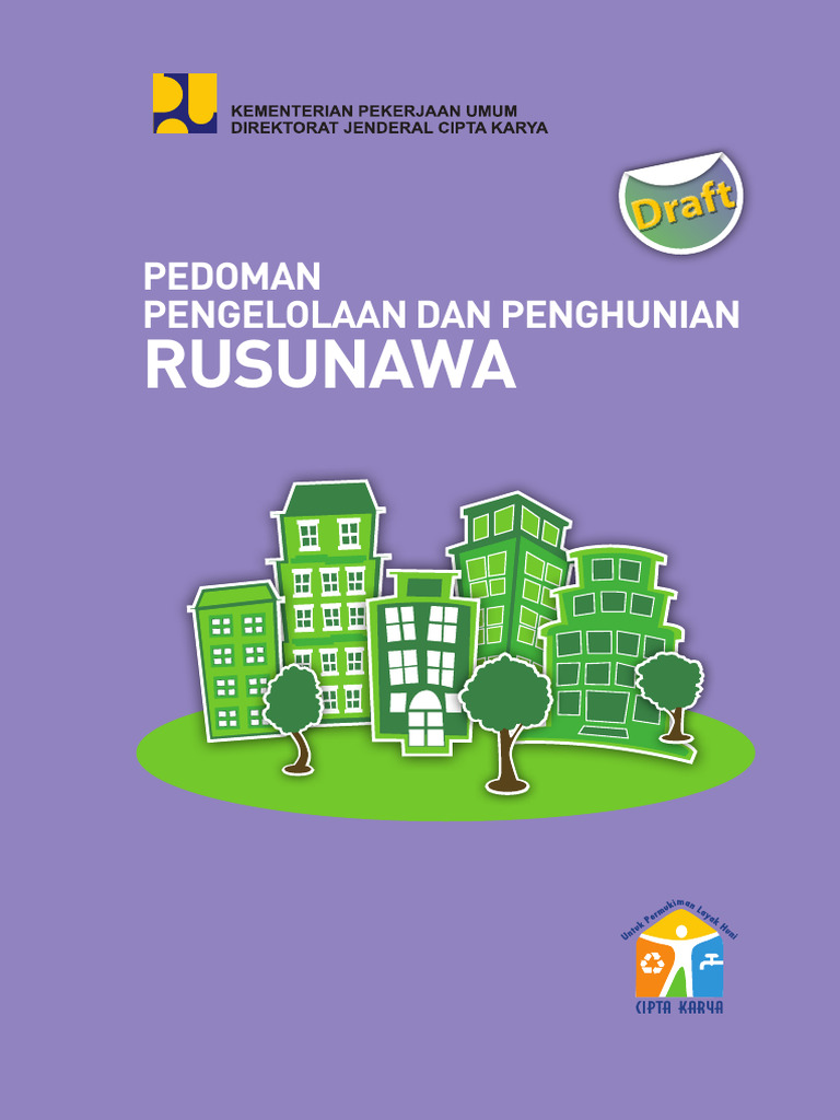 Pedoman Pengelolaan RUSUNAWA | PDF
