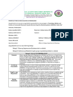 Informed Consent (TAGALOG) | PDF