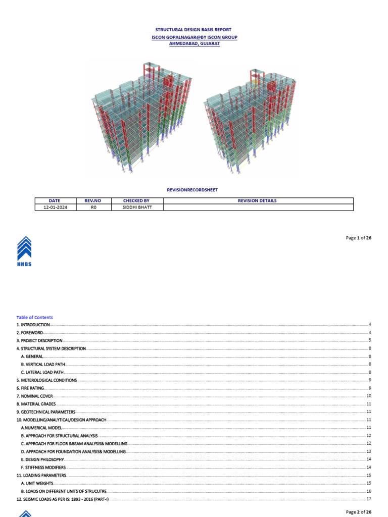 Dbr-Iscon Gopal Nagar-Format-12-01-2024 | PDF | Beam (Structure) | Concrete