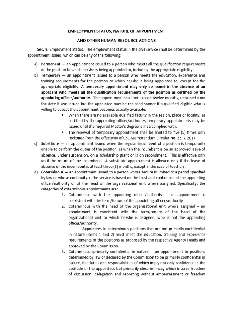 Employment Status | PDF | Government | Justice