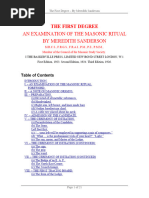 Entered Apprentice Study Guide | PDF | Freemasonry | Masonic Lodge