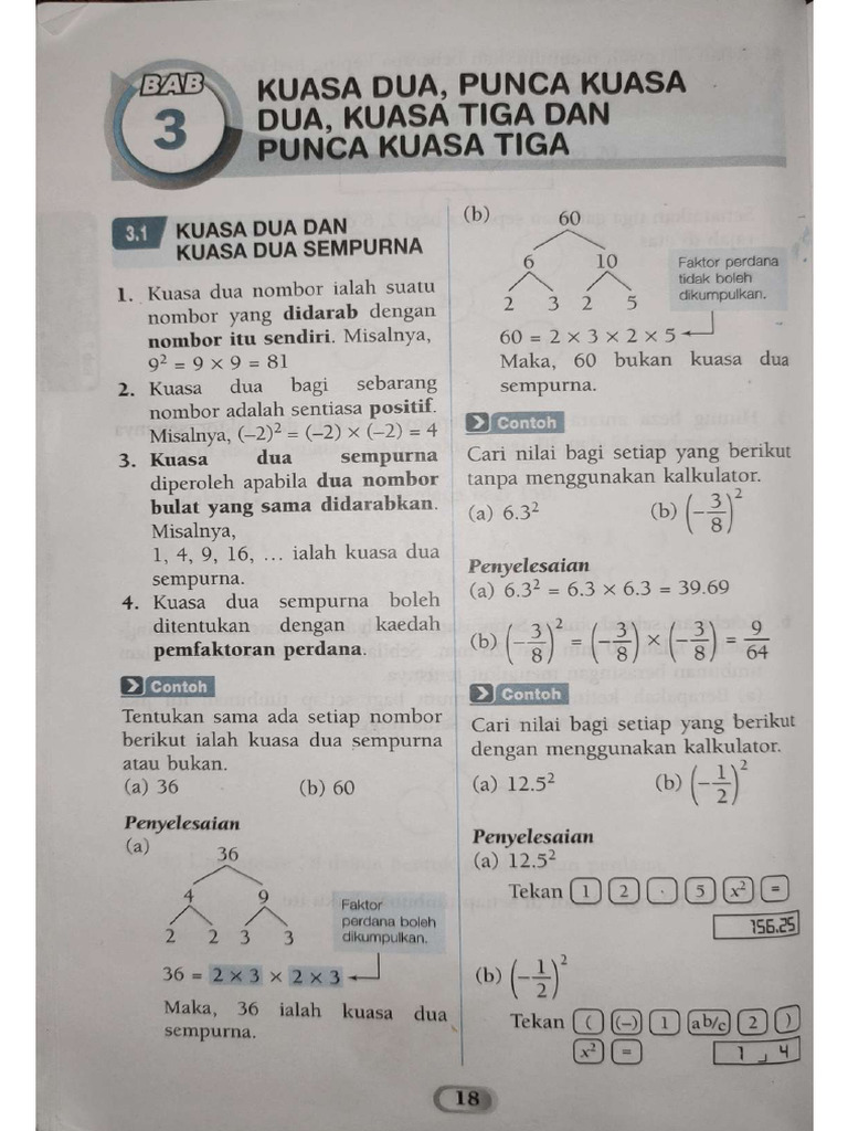 Nota Mat T1 B3 | PDF