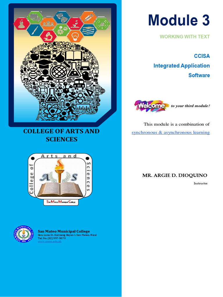 Ccisa Module 3 | PDF | Hyperlink | Paragraph
