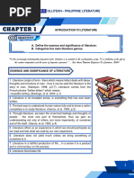 ASEAN LITERATURE - Notes | PDF | Narration | Narrative