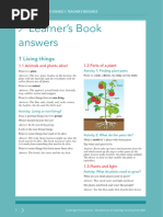 Primary Science 2 Learner Book Answers | PDF | Habitat | Plants