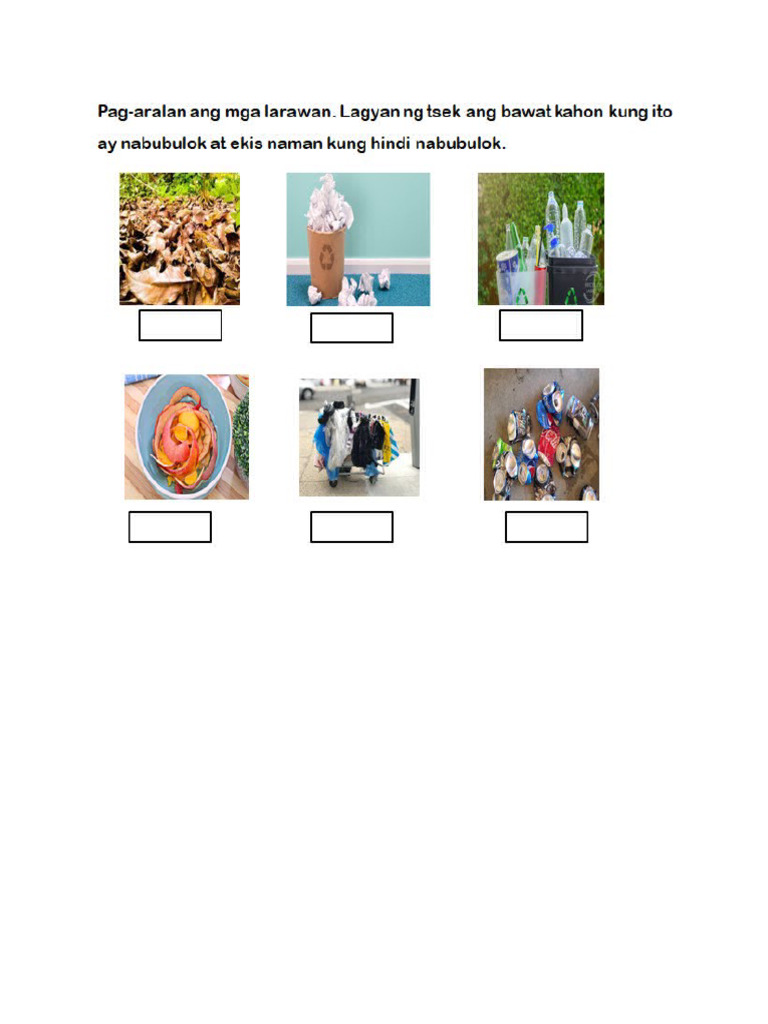 Activity Sheet For 3Rs | PDF