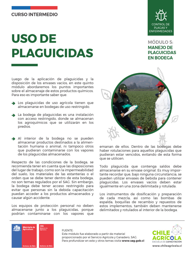 Curso 0001 Modulo 5 Contr Plag | PDF | Pesticida