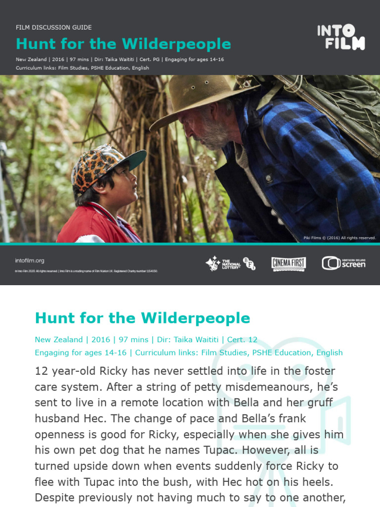 Film Guide Hunt For The Wilderpeople | PDF