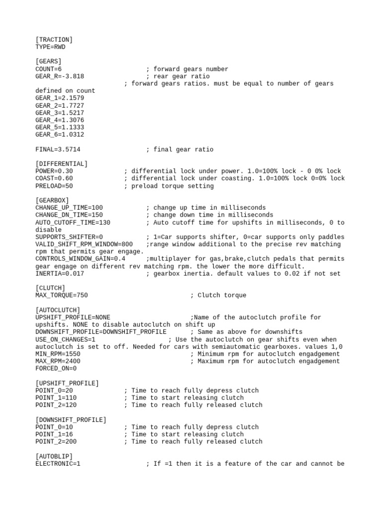 Drivetrain - Copia - Ini | PDF | Clutch | Mechanical Engineering