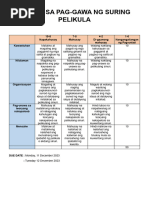 Filipino Poster Making Rubric | PDF