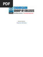 BBA 3rd Sem Business Statistics Syllabus | PDF | Statistics ...