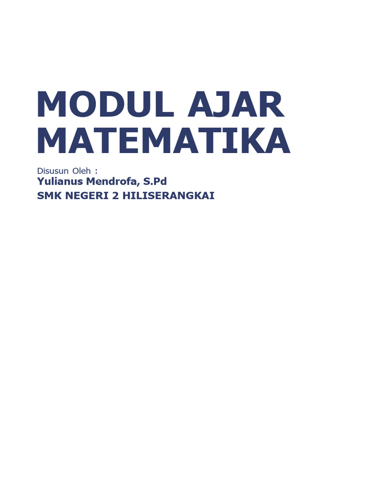 RPP-Modul Ajar Matematika - Modul Ajar Perbandingan Trigonometri Pada Segitiga Siku-Siku - Fase ...
