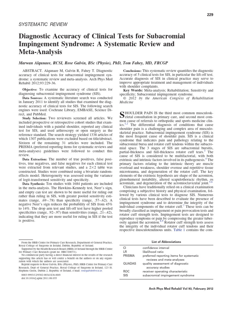 PIIS0003999311007957 | PDF | Sensitivity And Specificity | Receiver Operating Characteristic