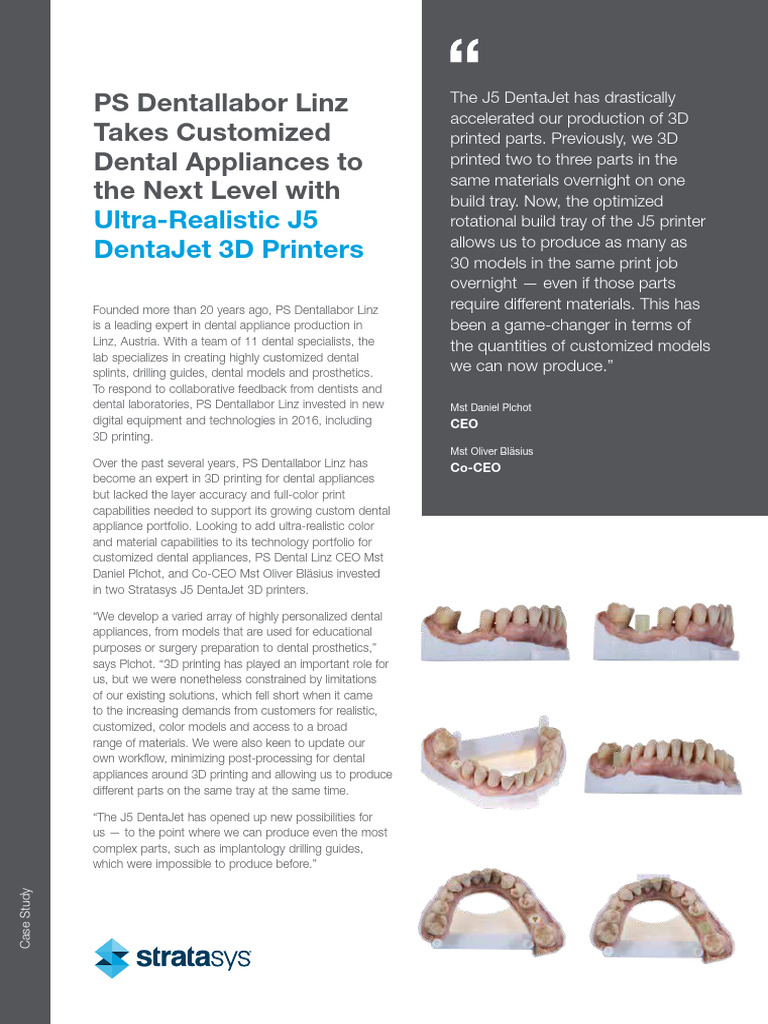 3 D Printing Case Study Pdf 3 D Printing Technological Change
