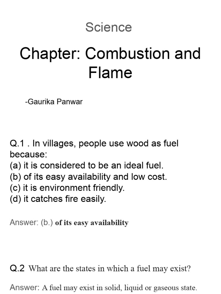 Combustion and Flame | PDF | Combustion | Fuels