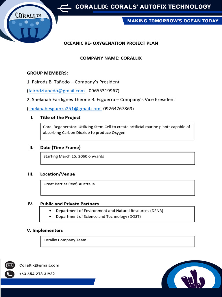 Project Proposal | PDF | Ocean Acidification | Oceans