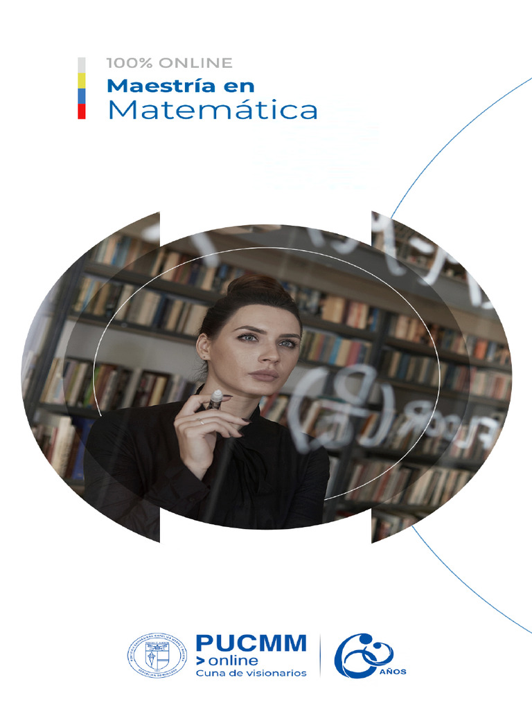 PUCMM M Brochure Matematica | PDF | Análisis matemático | Matemáticas
