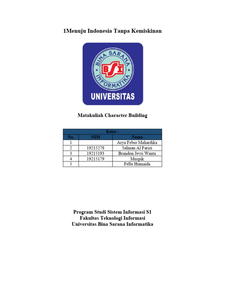 Template Project UAS Char-1 Final (1) Nim | PDF