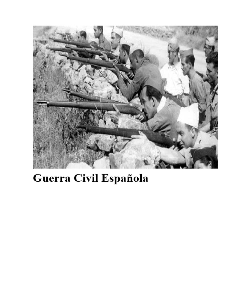 Resumen de la Guerra Civil Española | PDF | guerra civil Española ...