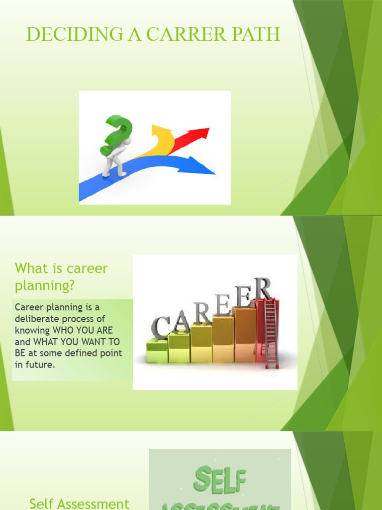 Deciding A Carrer Path | PDF