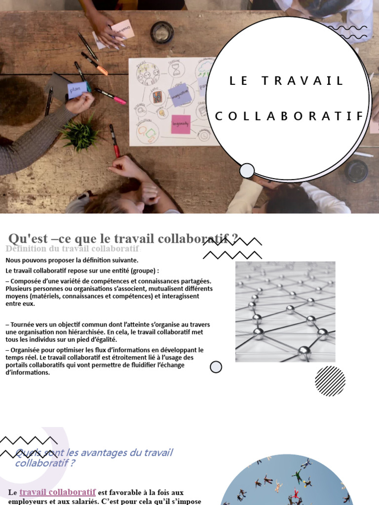 Le Travail Collaboratif | PDF | Ordinateurs
