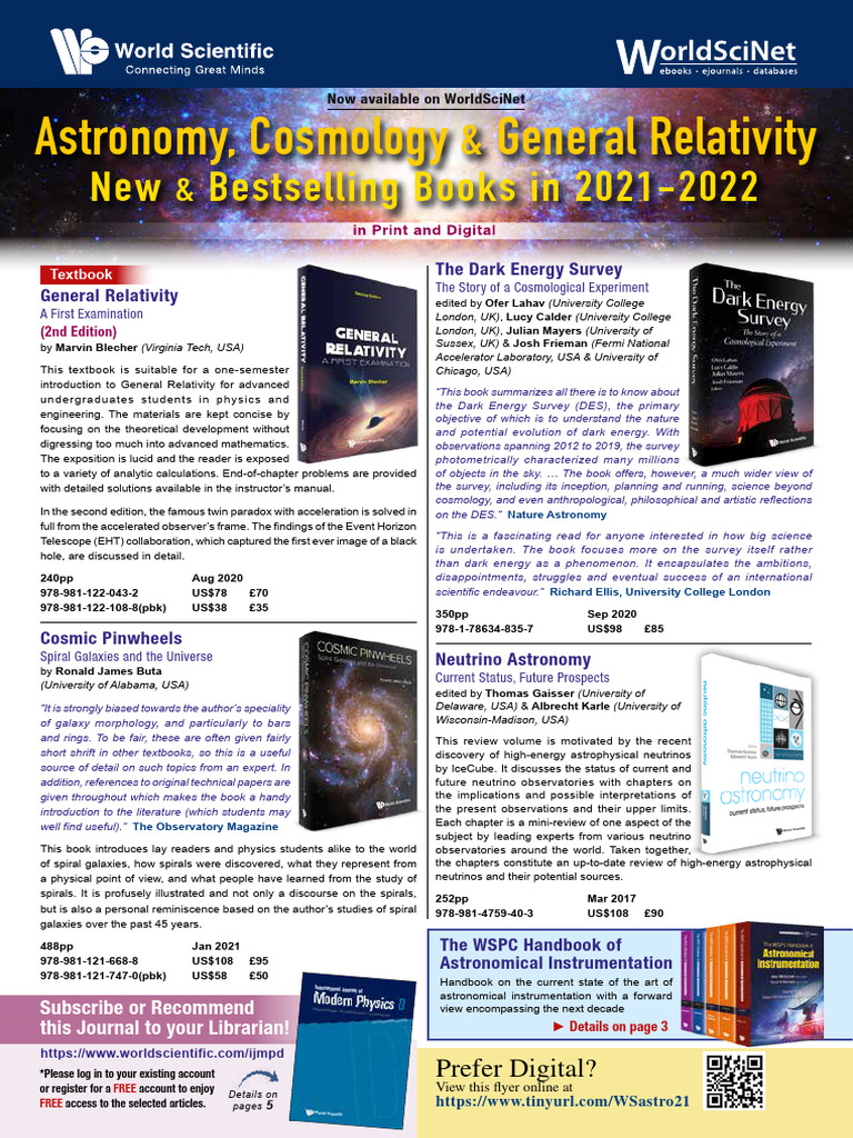 Astronomy Cosmology Relativity | PDF | General Relativity | Astronomy