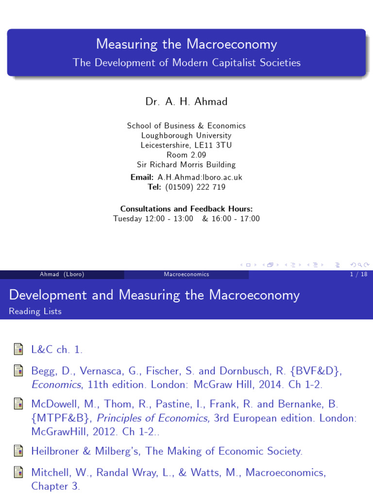 L1. The Development of Modern Capitalist Societies | PDF | Capitalism ...