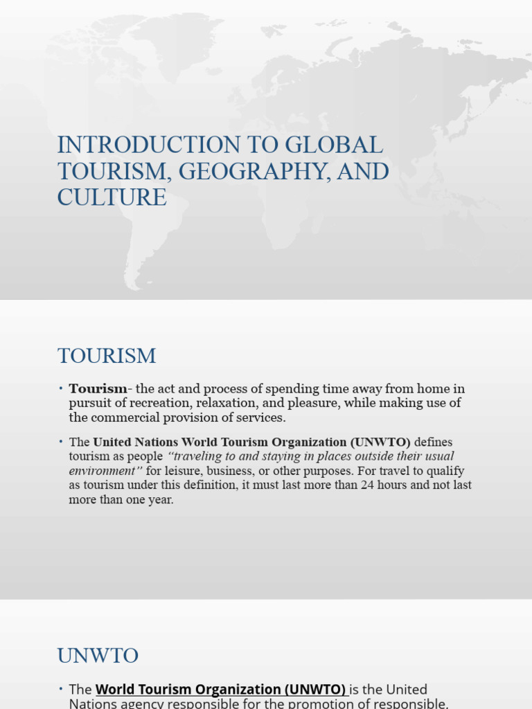 Global Culture and Tourism Lesson 1 | PDF | Longitude | Travel Visa