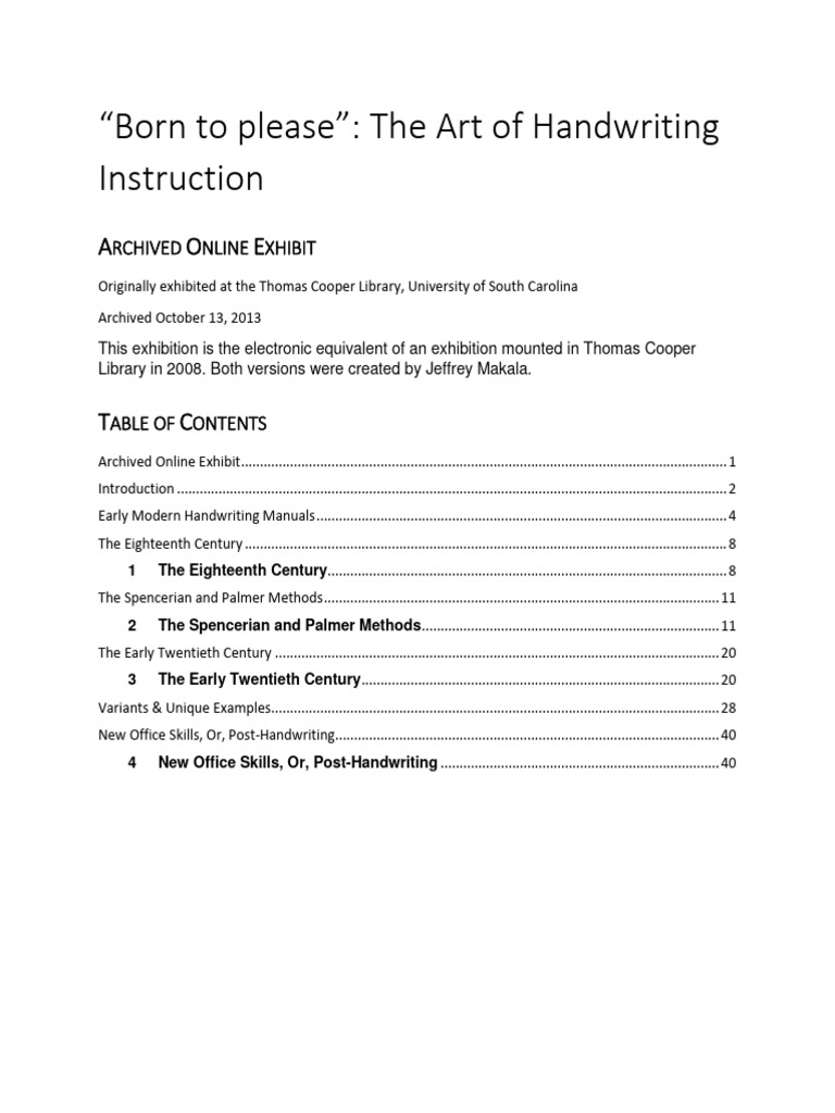 Handwriting Thomas Cooper Library | PDF | Shorthand | Typewriter