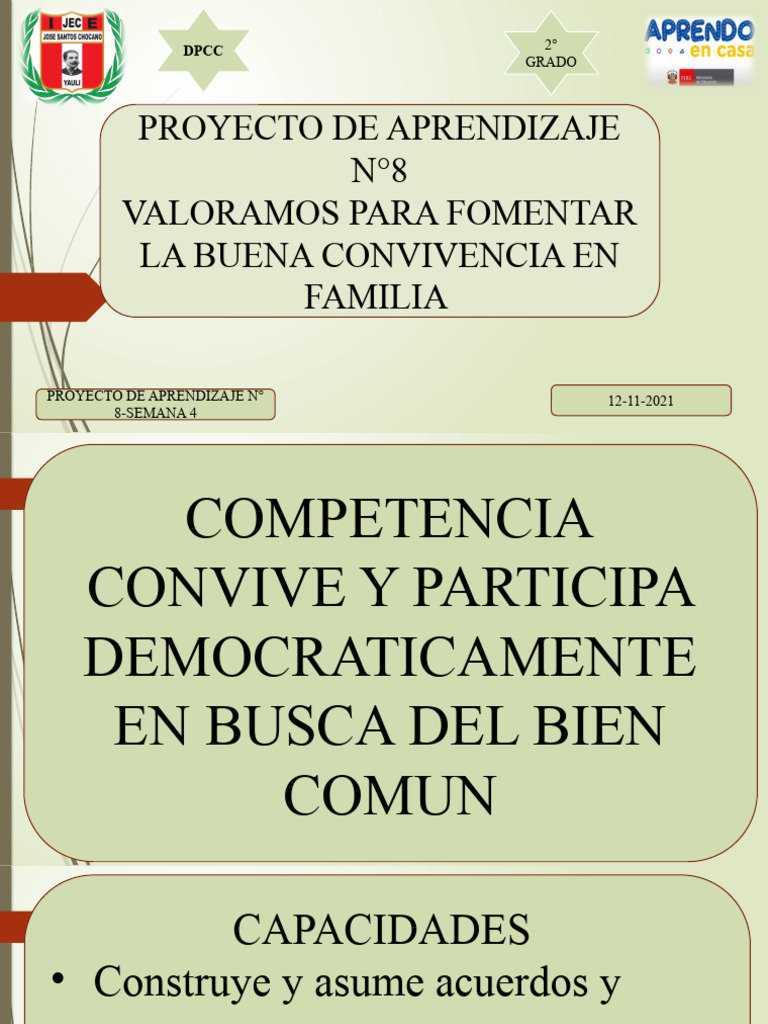 Valores para la Convivencia Familiar | PDF | Tolerancia | Aprendizaje