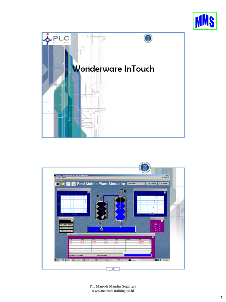 Wonderware Intouch: Pt. Mairodi Mandiri Sejahtera WWW - Mairodi ...