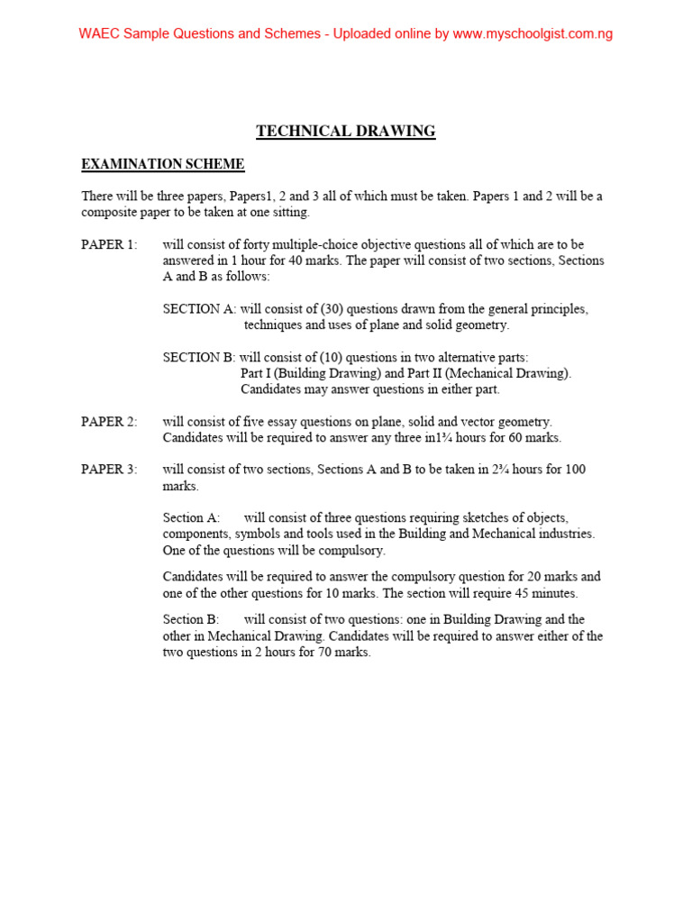 Technical Drawing | Download Free PDF | Technical Drawing | Drawing