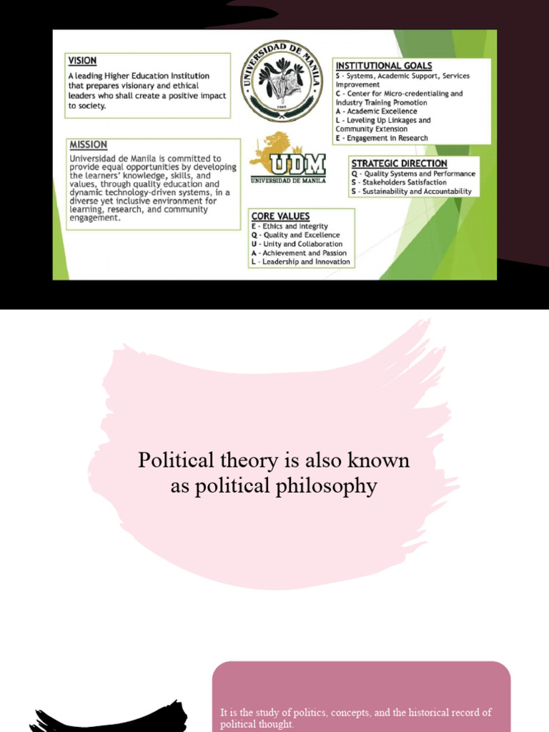 Political Theory Lec1 | PDF | Political Philosophy | Theory