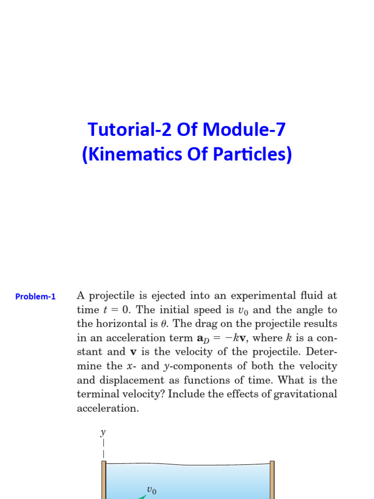 Tutorial-2 Module 7 | PDF | Acceleration | Angle