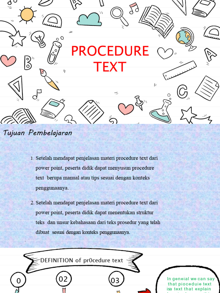 Procedure | PDF | Human Communication
