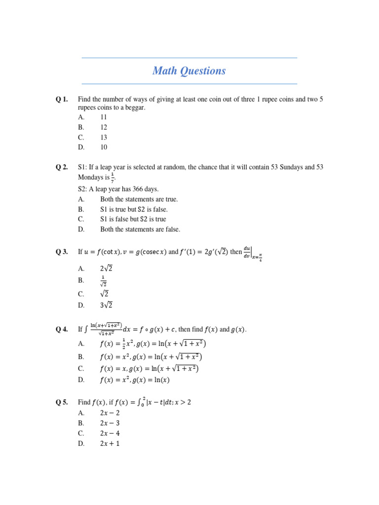 JEE Question Paper 3 (Math, Phy., Chem.) | PDF | Electron | Physics