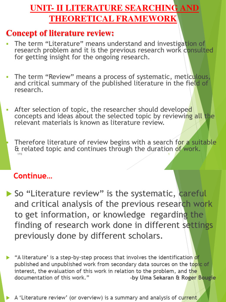 Literature Review and Hypothesis Framework | PDF | Hypothesis | Theory