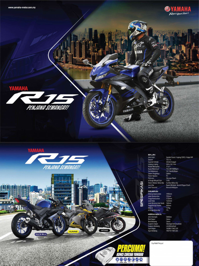 Yamaha Yzf r15 737996 | PDF