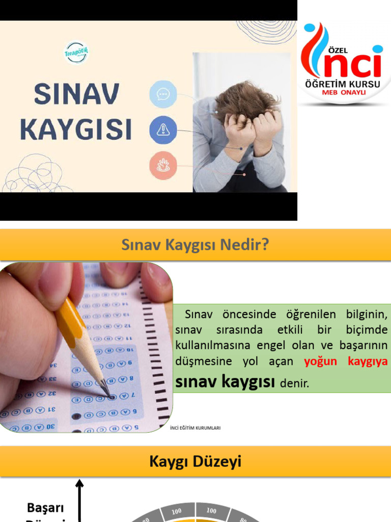 Sinav Kaygisi Sunu | PDF
