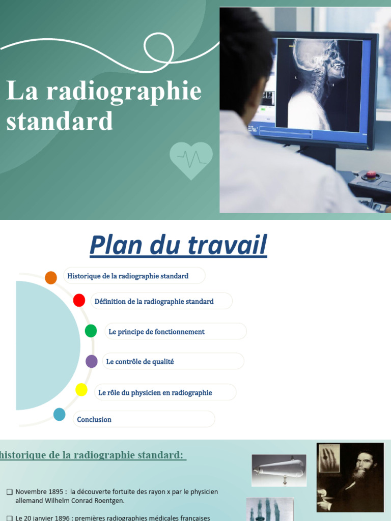 Radiographie Standard | PDF | Radiographie | Rayon X