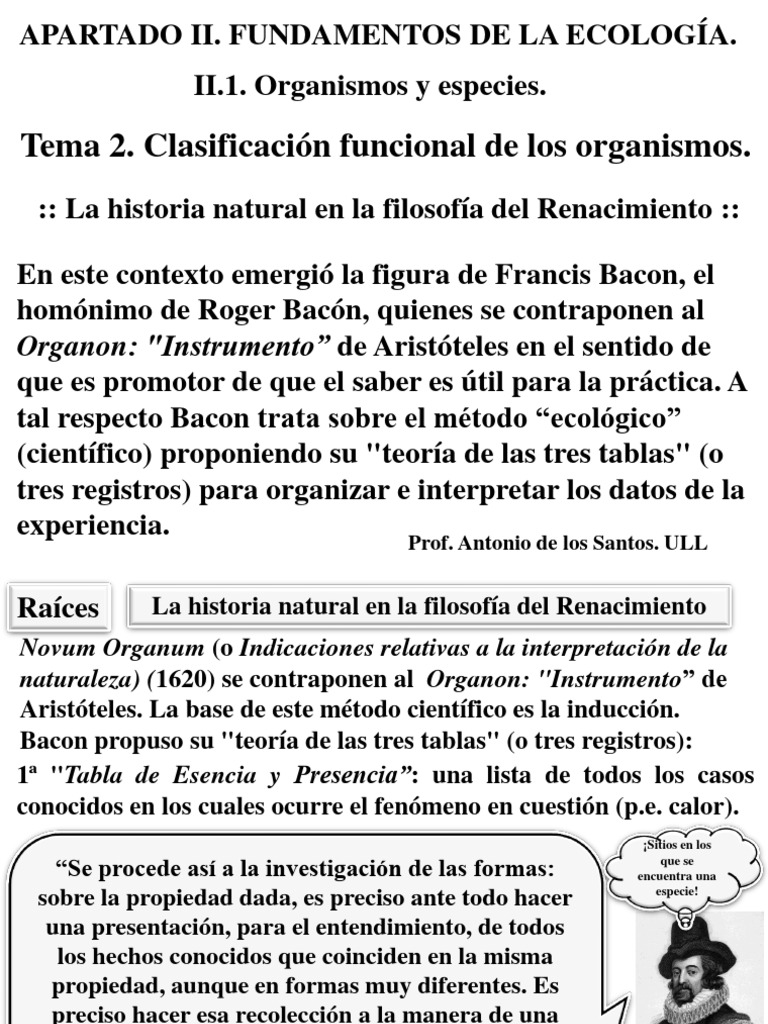 Tema 2 (3) | PDF | Francis Bacon | Science