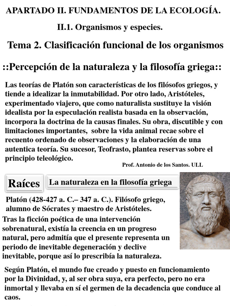 Tema 2 | PDF | Aristóteles | Platón