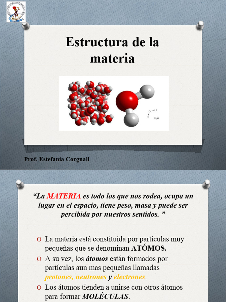 Estructura De La Materia Pdf