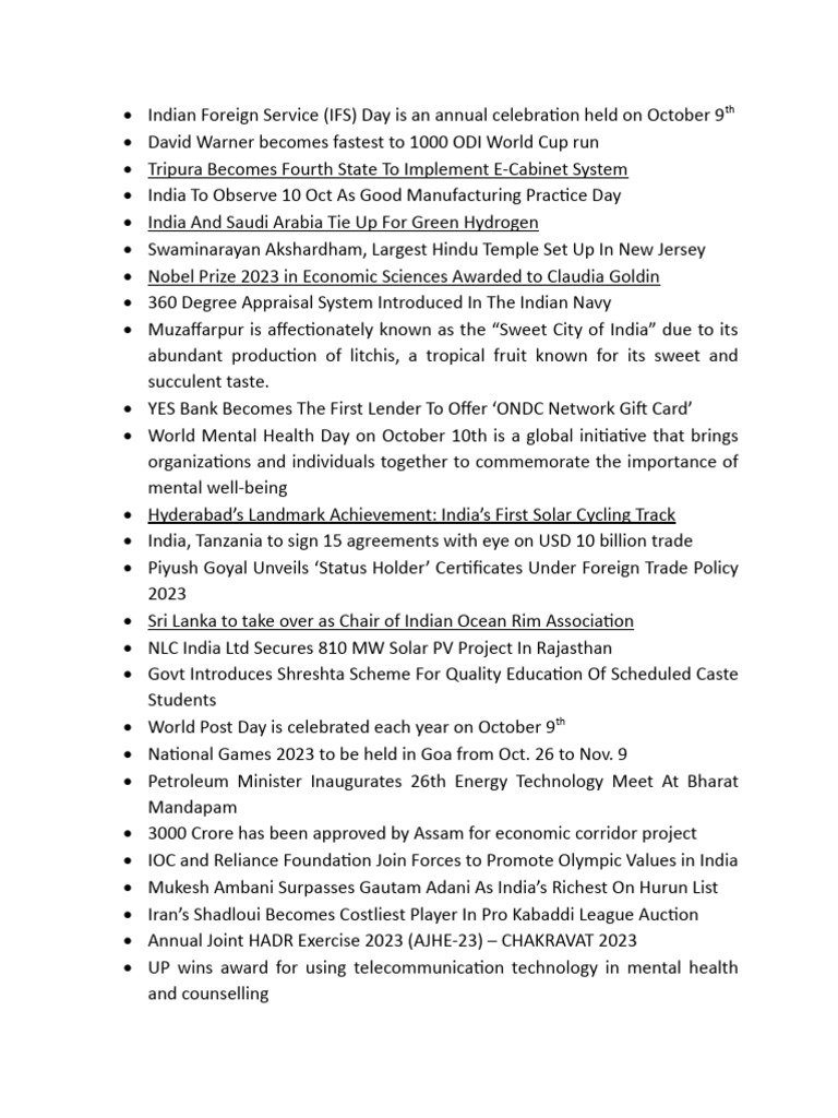 Indian Foreign Service | PDF