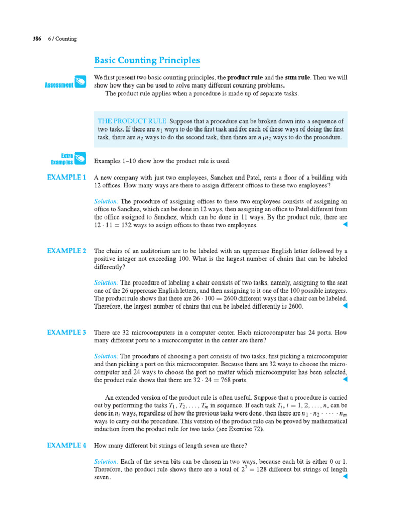Counting Principles | PDF