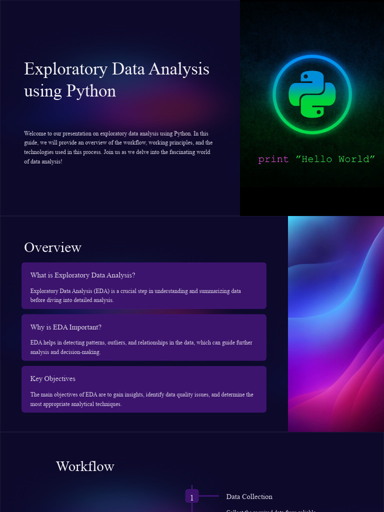 Exploratory Data Analysis Using Python | PDF | Data Analysis | Data