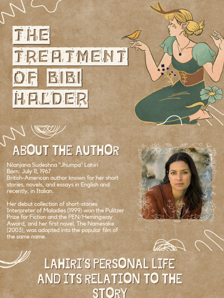The Treatment of Bibi Halder by Jhumpa Lahiri | PDF | Social Psychology