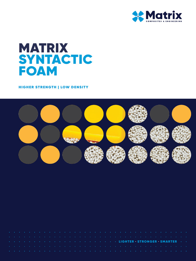 Matrix Syntactic Foam | PDF | Composite Material | Foam