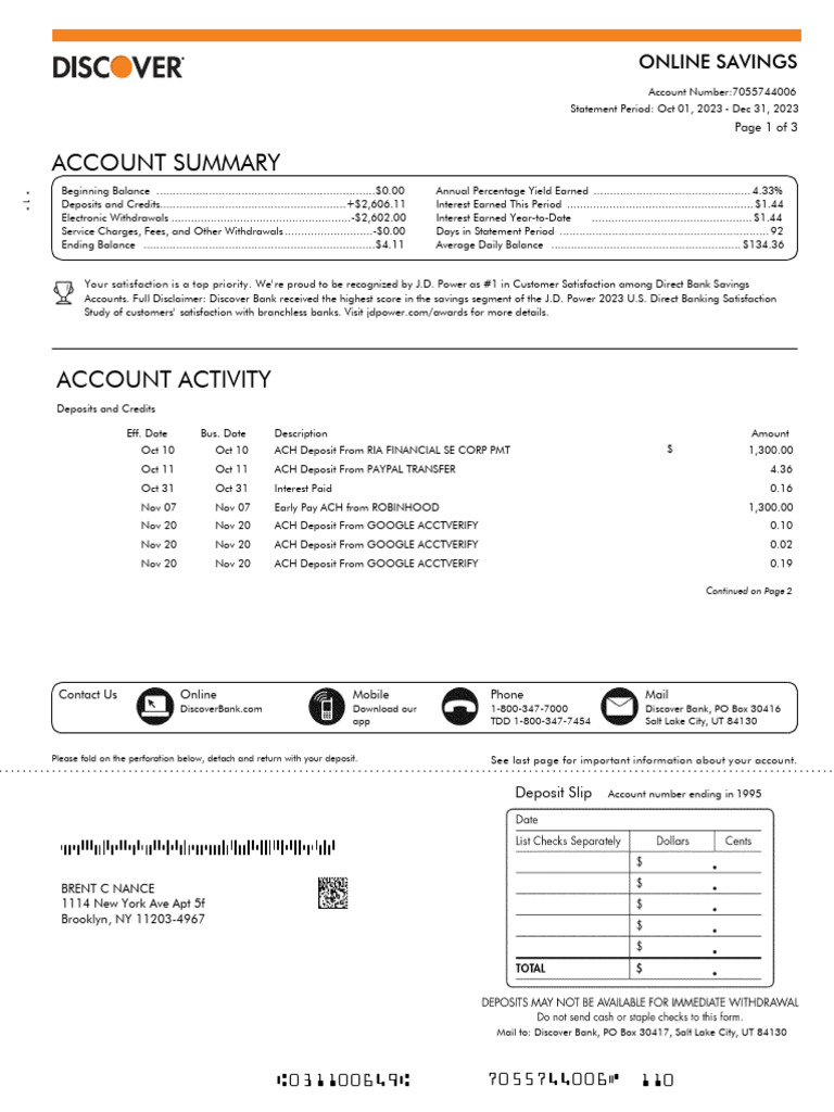 December 2023 | Download Free PDF | Banks | Overdraft