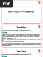 Class 12 Wave Optics Derivations | PDF